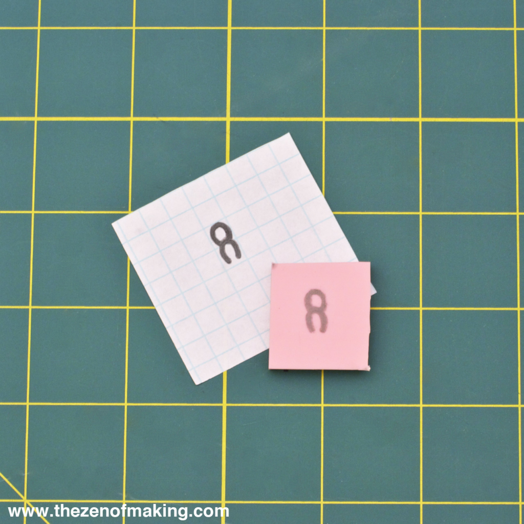 Tutorial: Mini Chain Stitch Stamp | Red-Handled Scissors