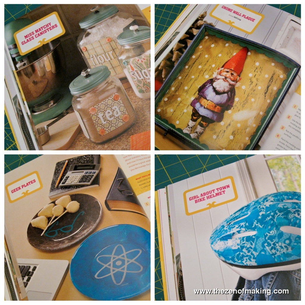 Massive MOD PODGE ROCKS! Book Review and Giveaway | Red-Handled Scissors