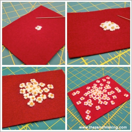 Tutorial: 2-in-1 Flower Pincushion | Red-Handled Scissors