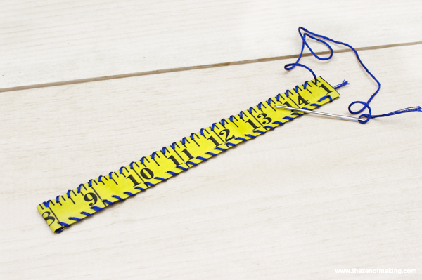 Tutorial: Measuring Tape Bracelet | Red-Handled Scissors