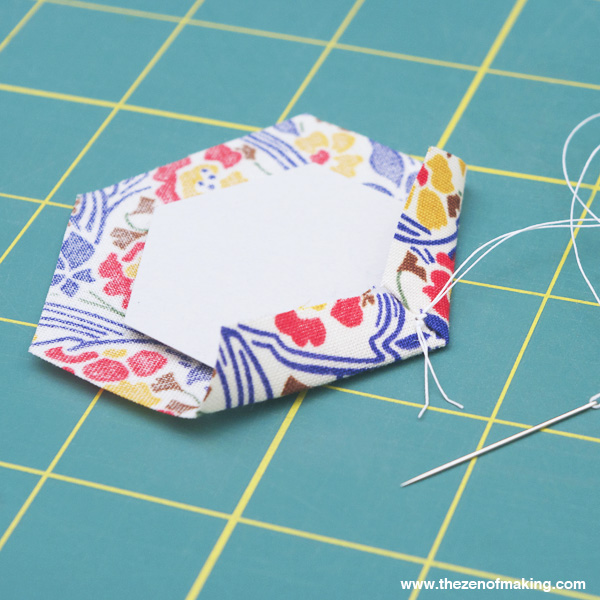 Tutorial: English Paper Piecing, Hexies Part 1