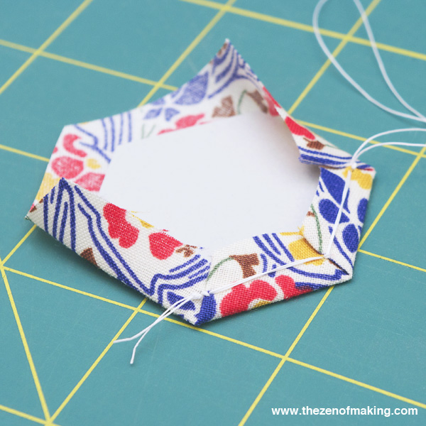 Tutorial: English Paper Piecing, Hexies Part 1
