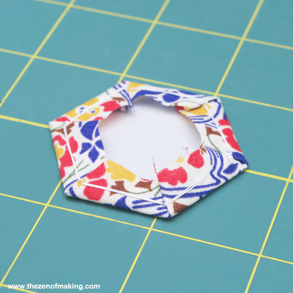 Tutorial: English Paper Piecing, Hexies Part 1