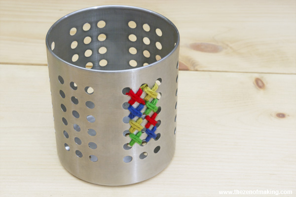 Organize: Cross-Stitch Storage Canisters