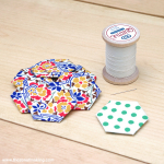 Tutorial: English Paper Piecing, Hexies Part 2