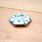 Tutorial: English Paper Piecing, Hexies Part 2