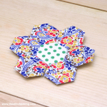 Tutorial: English Paper Piecing, Hexies Part 2