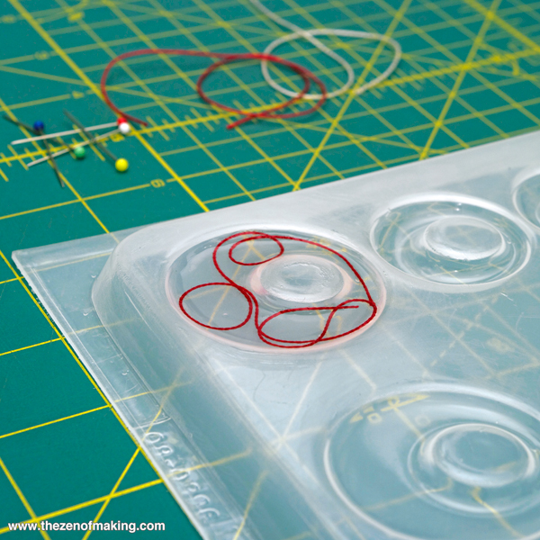 Tutorial: Resin Sewing Thread and Embroidery Floss Pendants